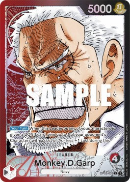 Monkey.D.Garp (OP02-002) (V.2) - Paramount War (Alternate Art) [OP02-0 ...