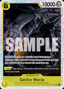 Gecko Moria (OP14-104) (V.1) - The Azure Sea's Seven (Super Rare) [OP1 ...